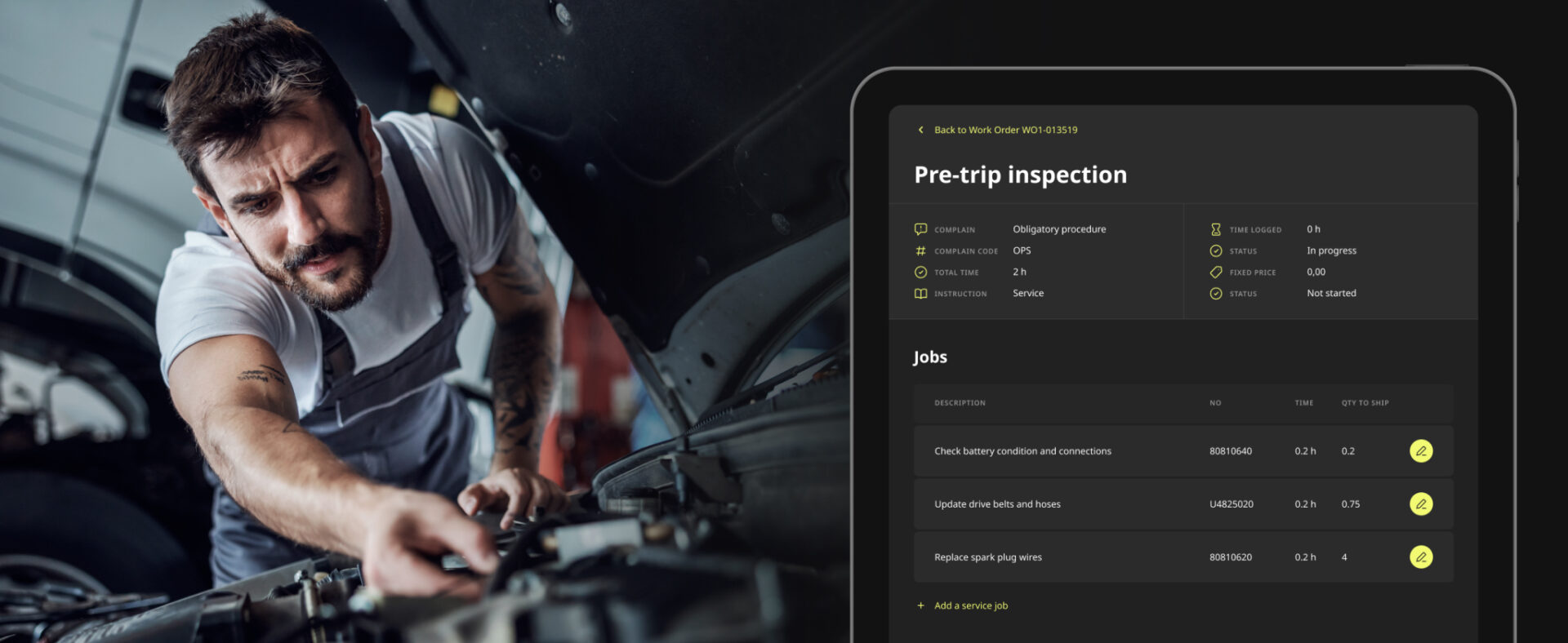 Work order management software for trucks | Bamboo Apps