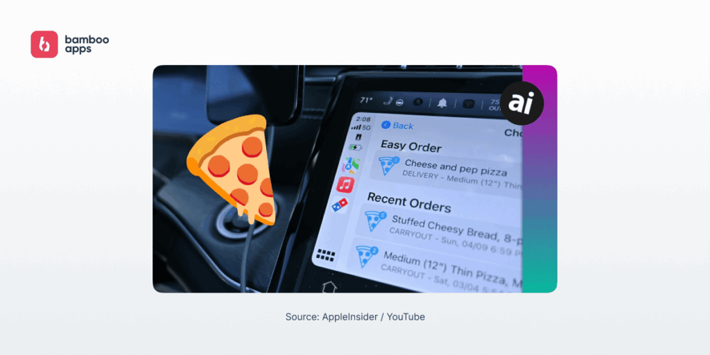 CarPlay app development. Reach your audience on the road